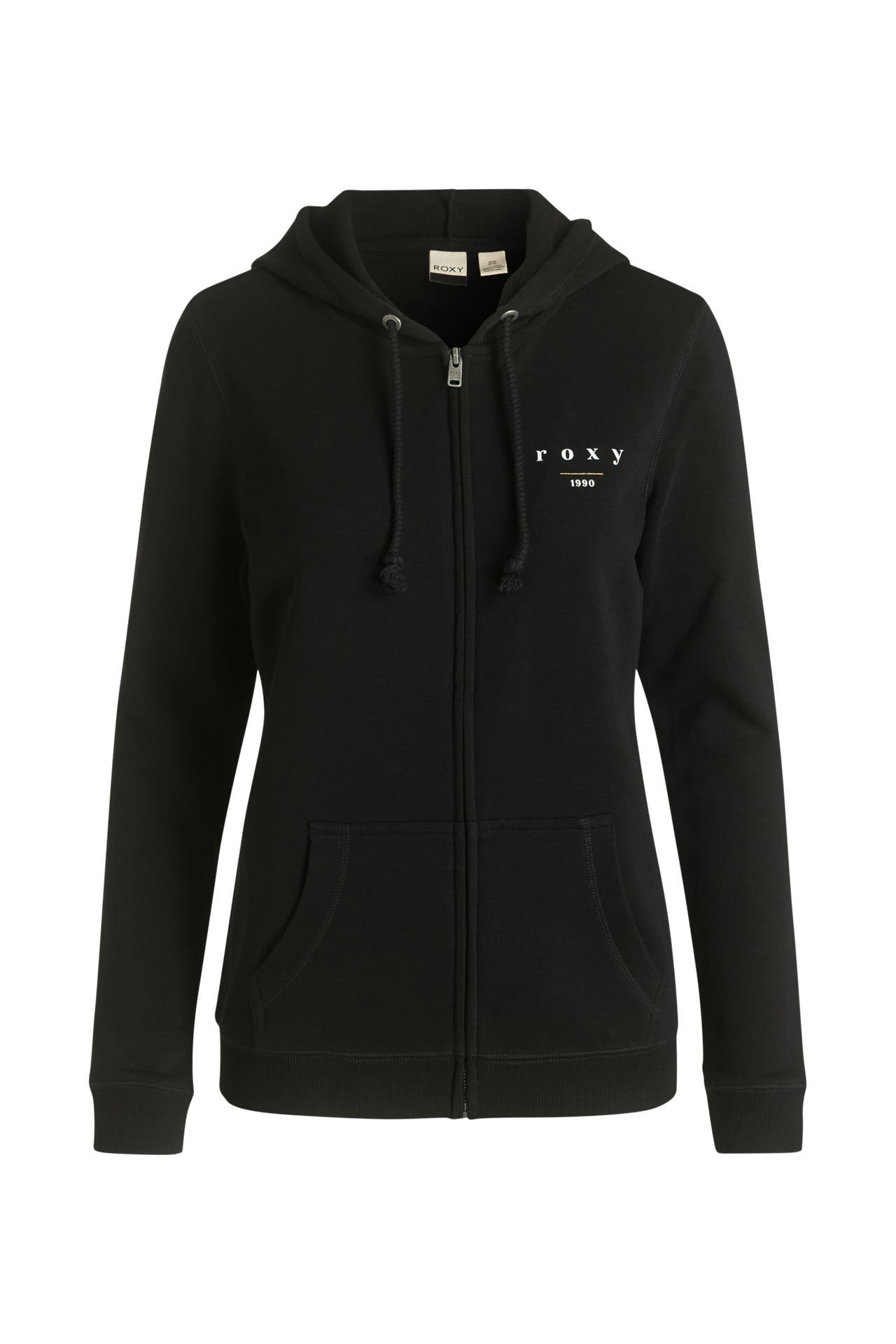 ROXY Sweatjacke Day Breaks Zipped Terry schwarz günstig online