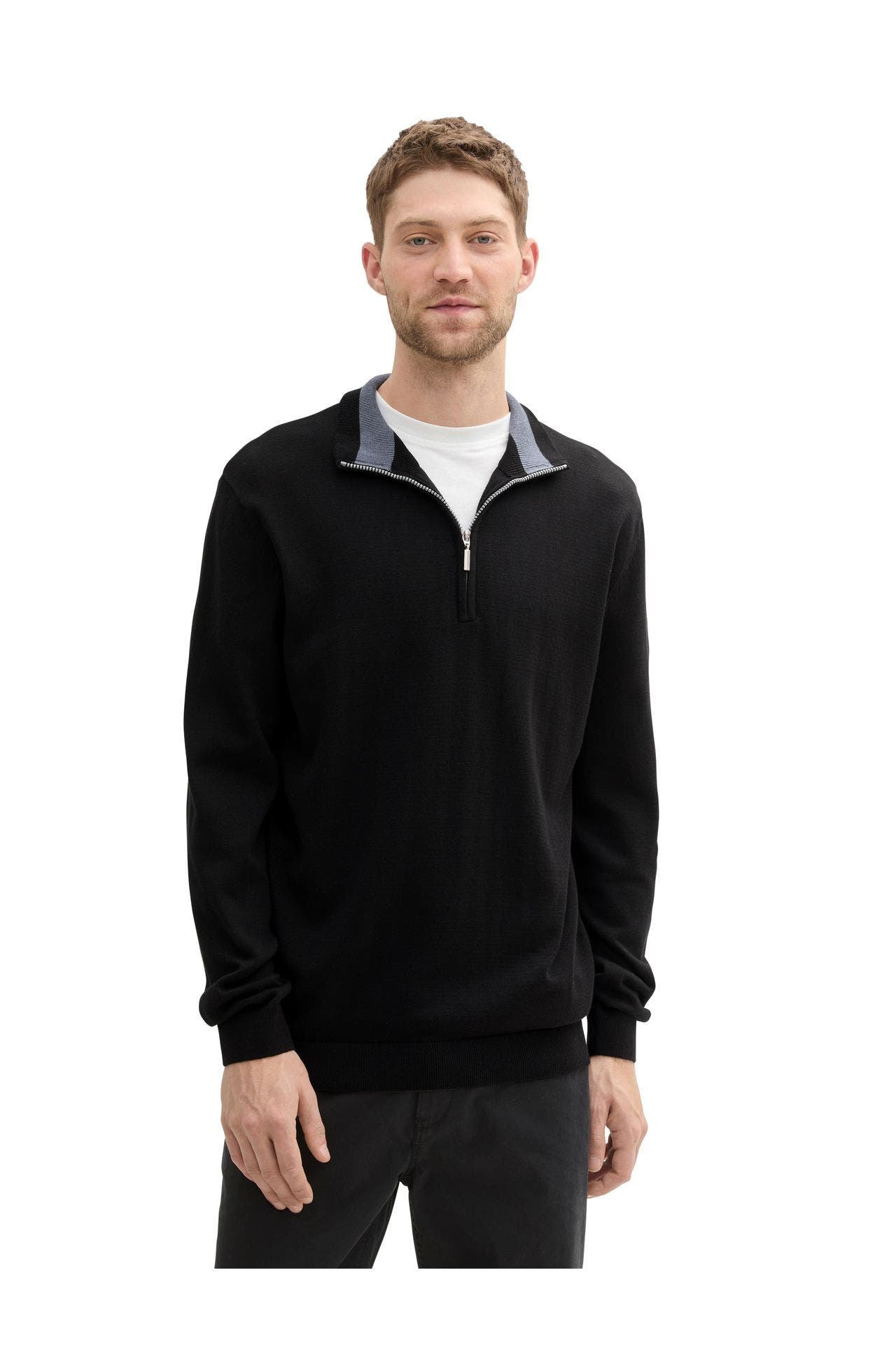 TOM TAILOR Strick-Troyer schwarz » günstig online kaufen | Outletcity