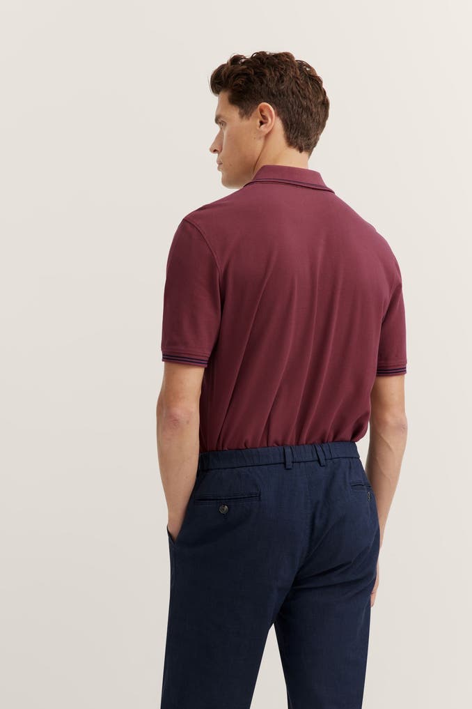 BUGATTI Polo-Shirt burgunder » günstig online kaufen