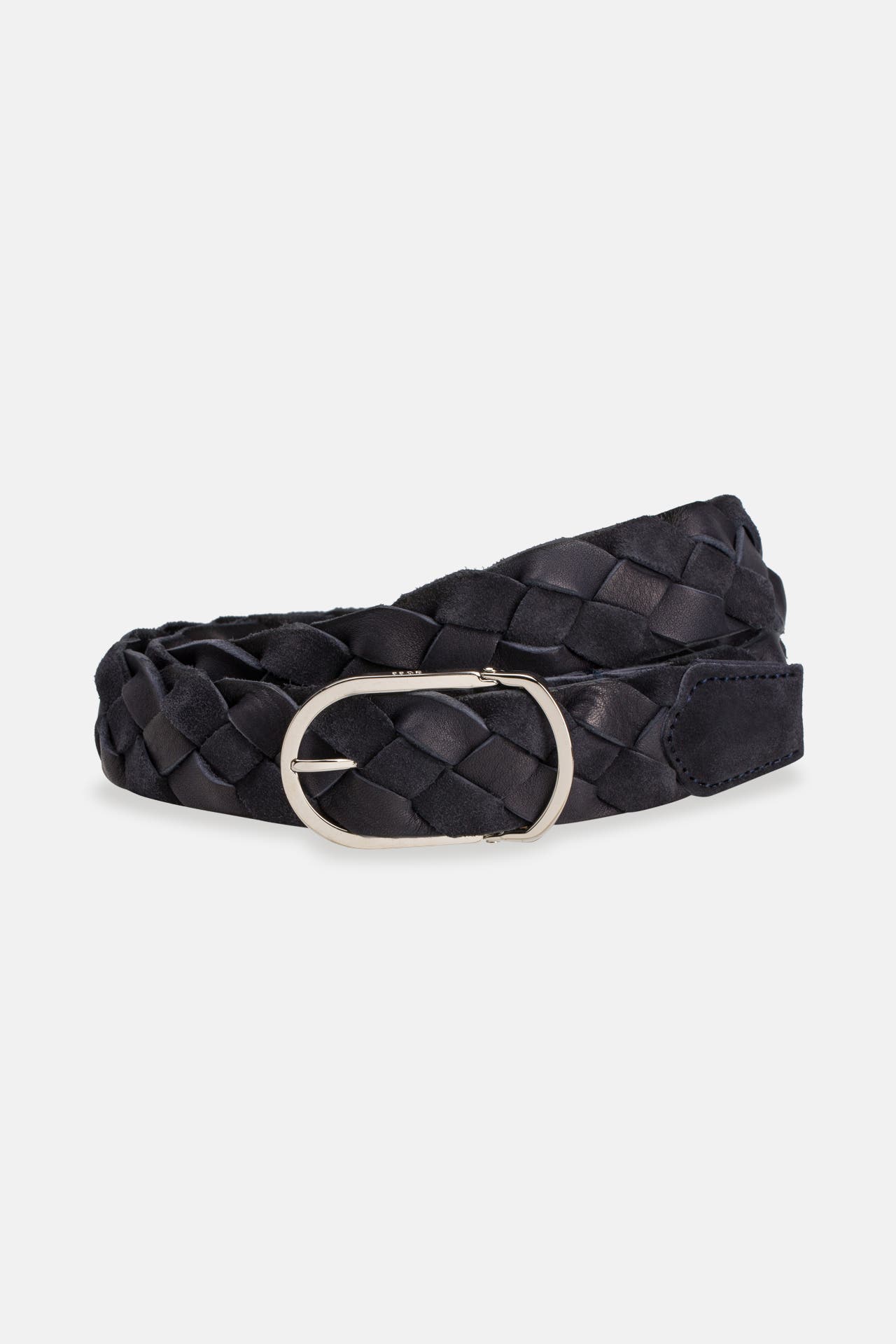 BOSS Leder-Gürtel 'Lory' marine » günstig online kaufen