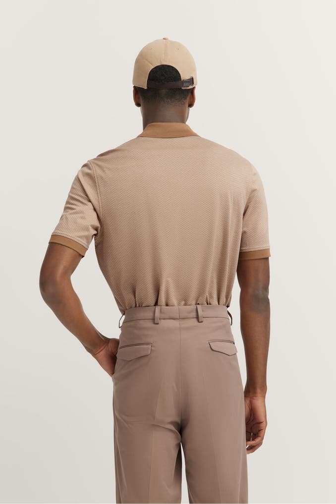 BUGATTI Polo-Shirt hellbraun » günstig online kaufen