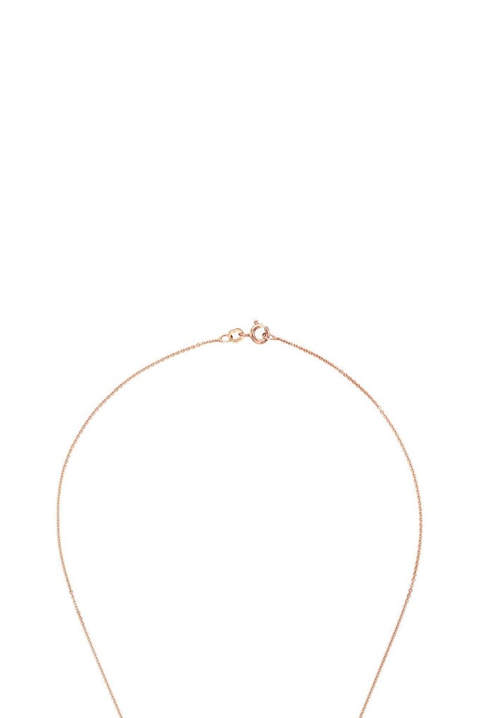 AMOR Kette mit Anhänger für Damen, 925 Sterling Silber, Zirkonia synth ...