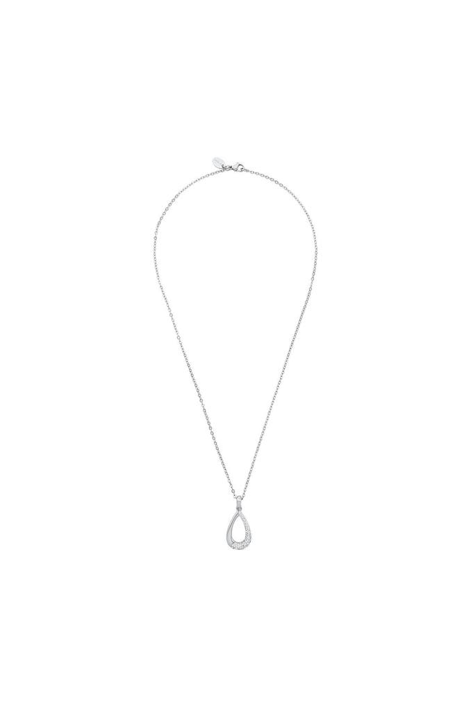AMOR Kette mit Anhänger für Damen, Edelstahl, Zirkonia synth. » günstig ...