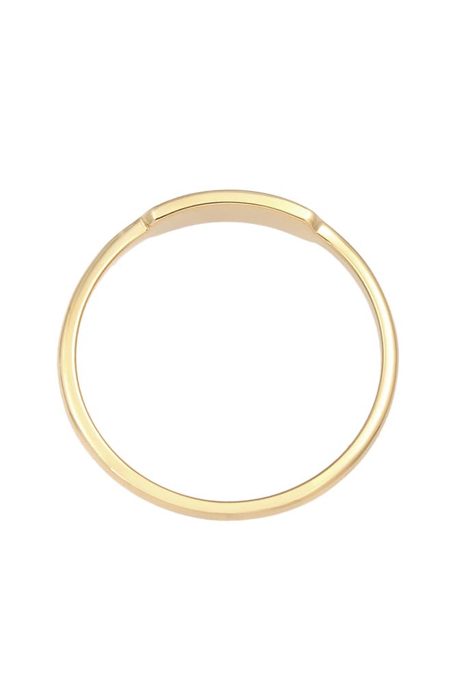 ELLI PREMIUM Ring Rechteck Geo Design 375 Gelbgold Gold » günstig ...