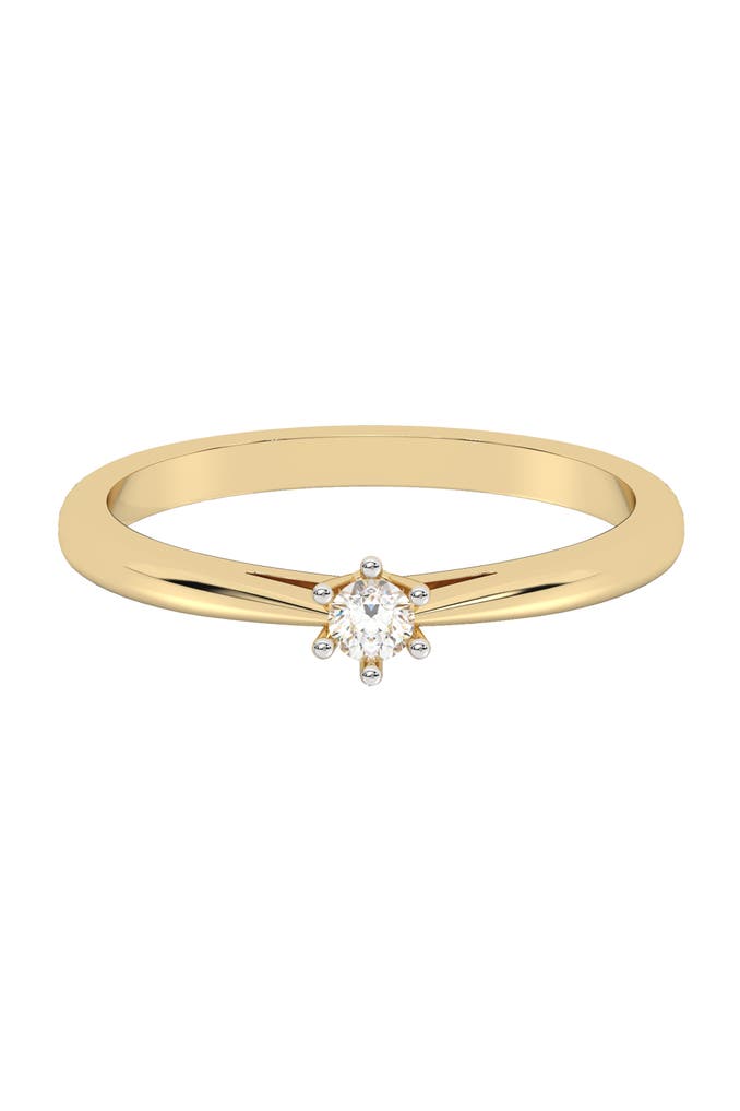 DIAM ADDICT Ring 585 Gelbgold mit im Labor gezüchtetem Diamanten gelb ...