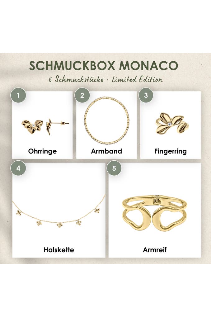 HEIDEMAN Schmuckset Summerbox Monaco silberfarben goldfarben » günstig ...