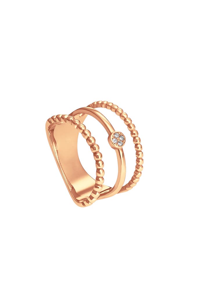 HEIDEMAN Ring Unda rosegoldfarben » günstig online kaufen