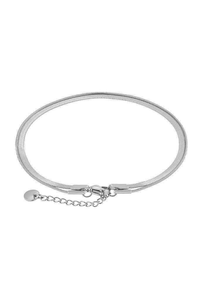 HEIDEMAN Armband Quinn schwarz farben silberfarben poliert » günstig ...