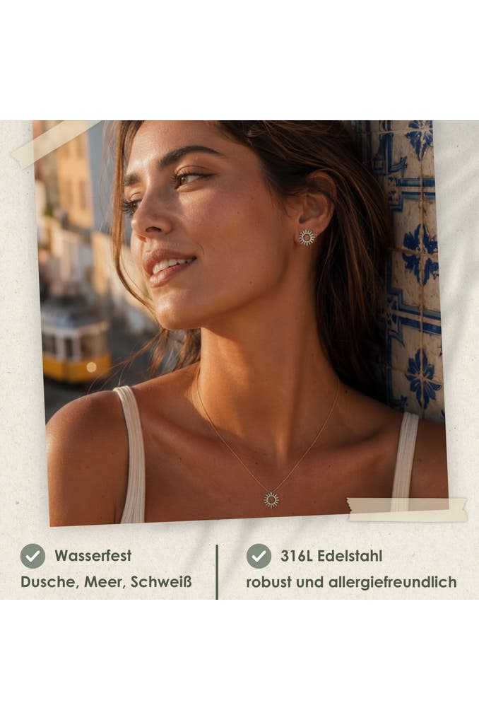 HEIDEMAN Schmuckset Summerbox Lissabon silberfarben silberfarben ...