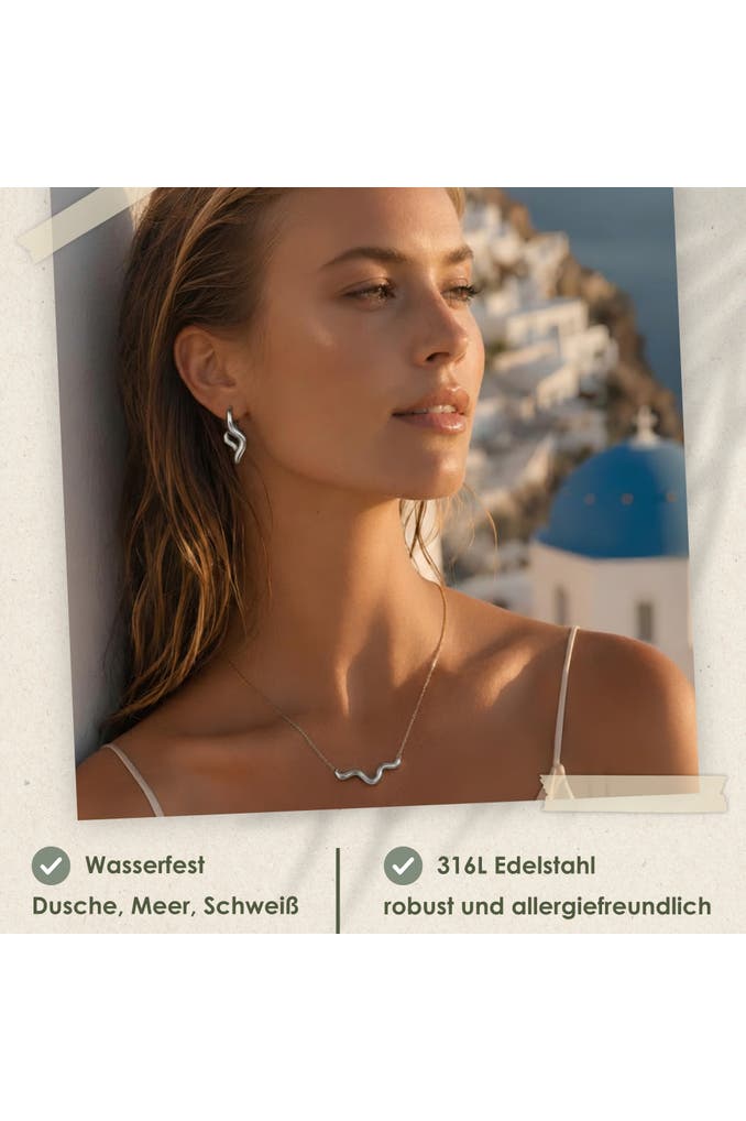 HEIDEMAN Schmuckset Summerbox Santorini silberfarben silberfarben ...