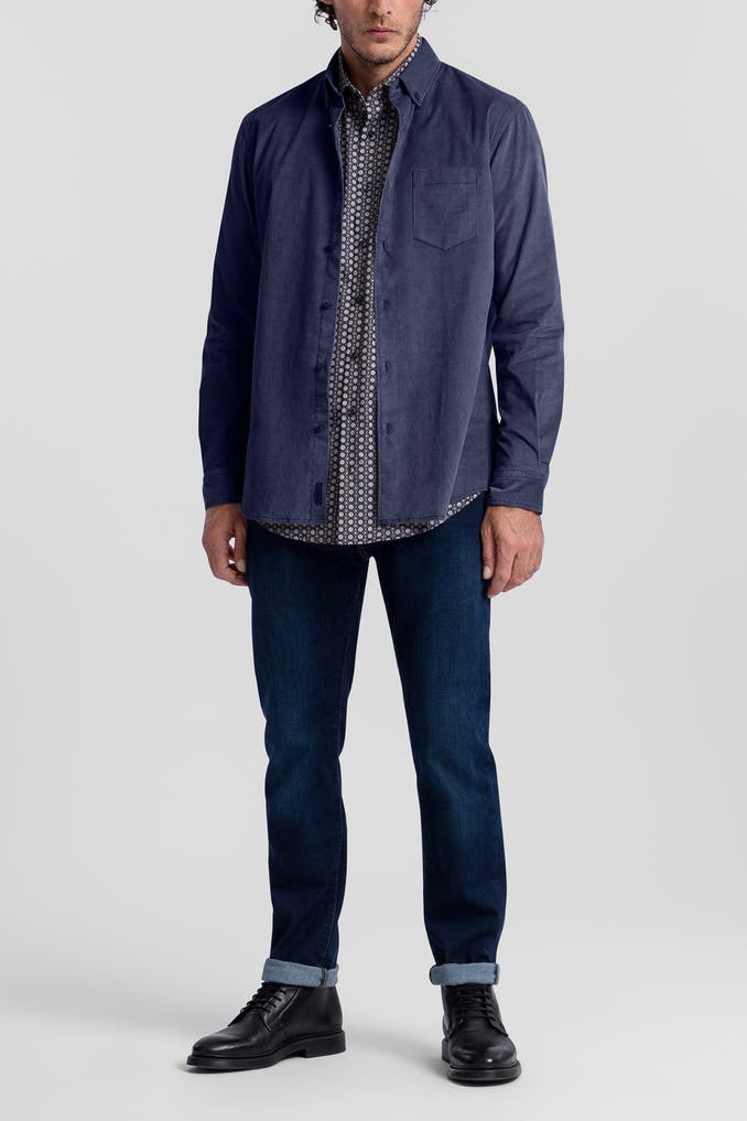 PIERRE CARDIN Jeans Futureflex Antibes Green Rivet dark blue used ...