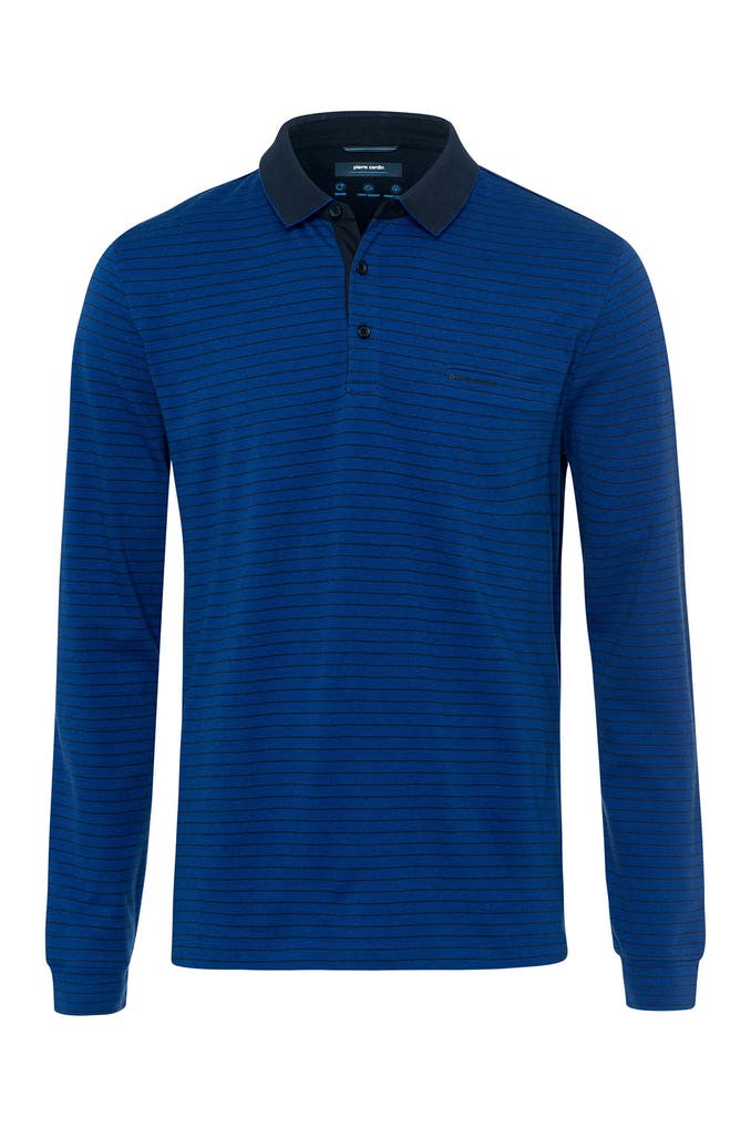 PIERRE CARDIN Polo-Shirt Yves Blue » günstig online kaufen