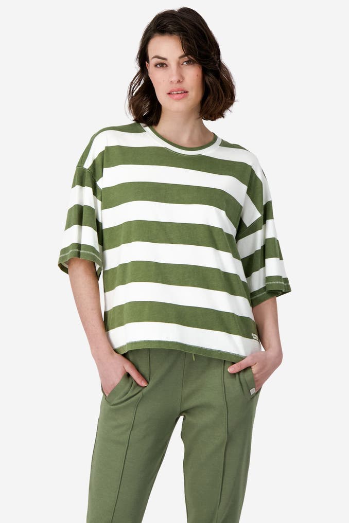 BETTER RICH T-Shirt STRIPE CRO MILITARY GREEN » günstig online kaufen