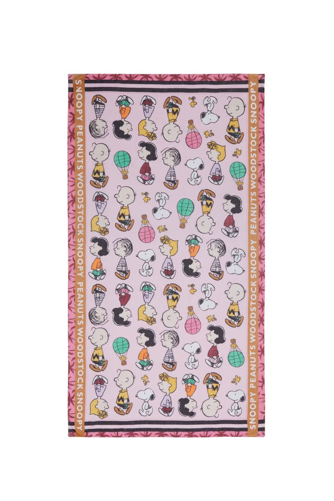 CODELLO Schal Nachhaltiger Peanuts Schal mit Snoopy, Charly, Lucy & Co ...
