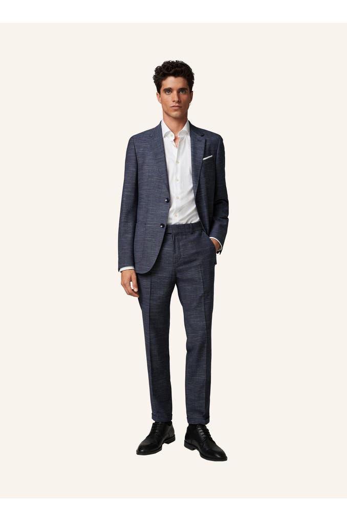 STRELLSON Business-Hose Till dunkelblau meliert Straight » günstig ...
