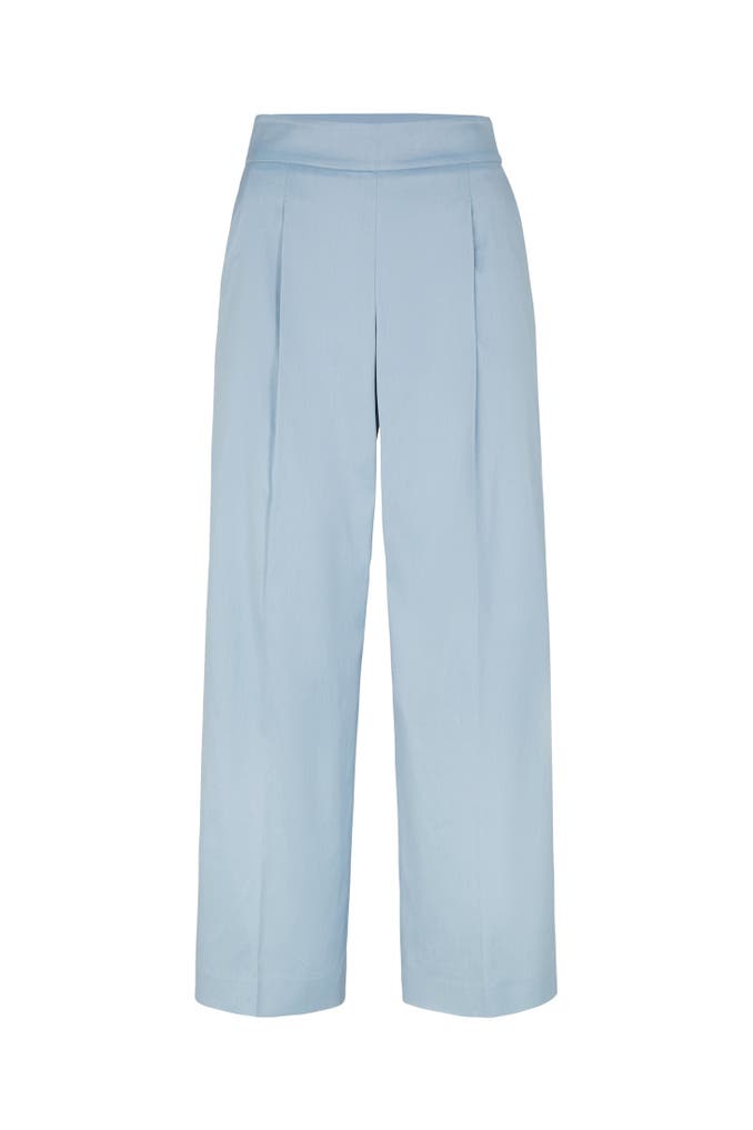 WINDSOR. Marlene-Hose Verkürzte Baumwollstretch-Culotte in Schwarz ...