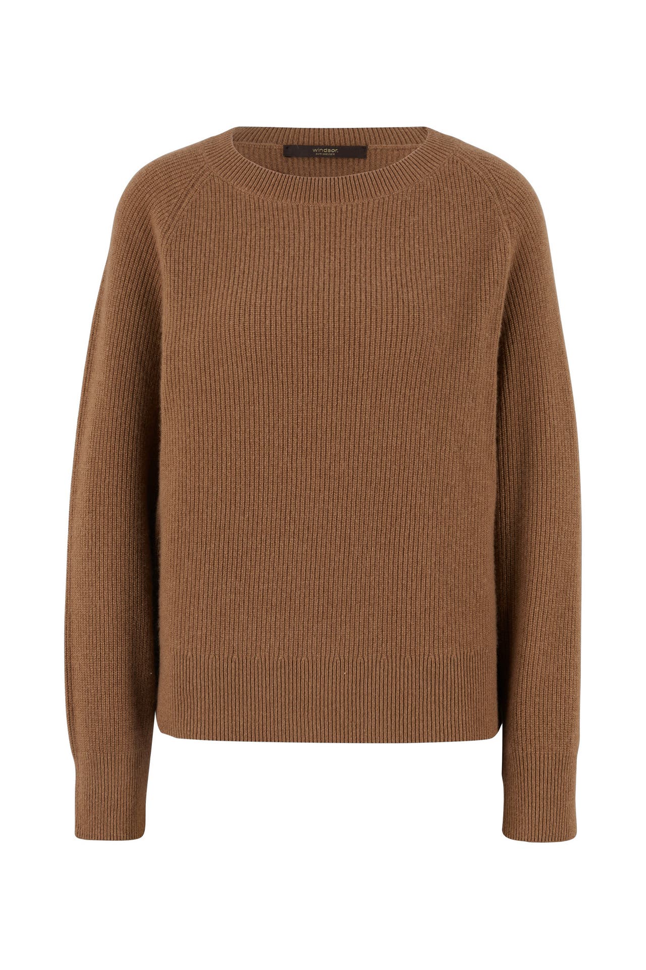 WINDSOR. Pullover Cashmere-Pullover mit Raglanärmeln in Caramel caramel » günstig online kaufen ...