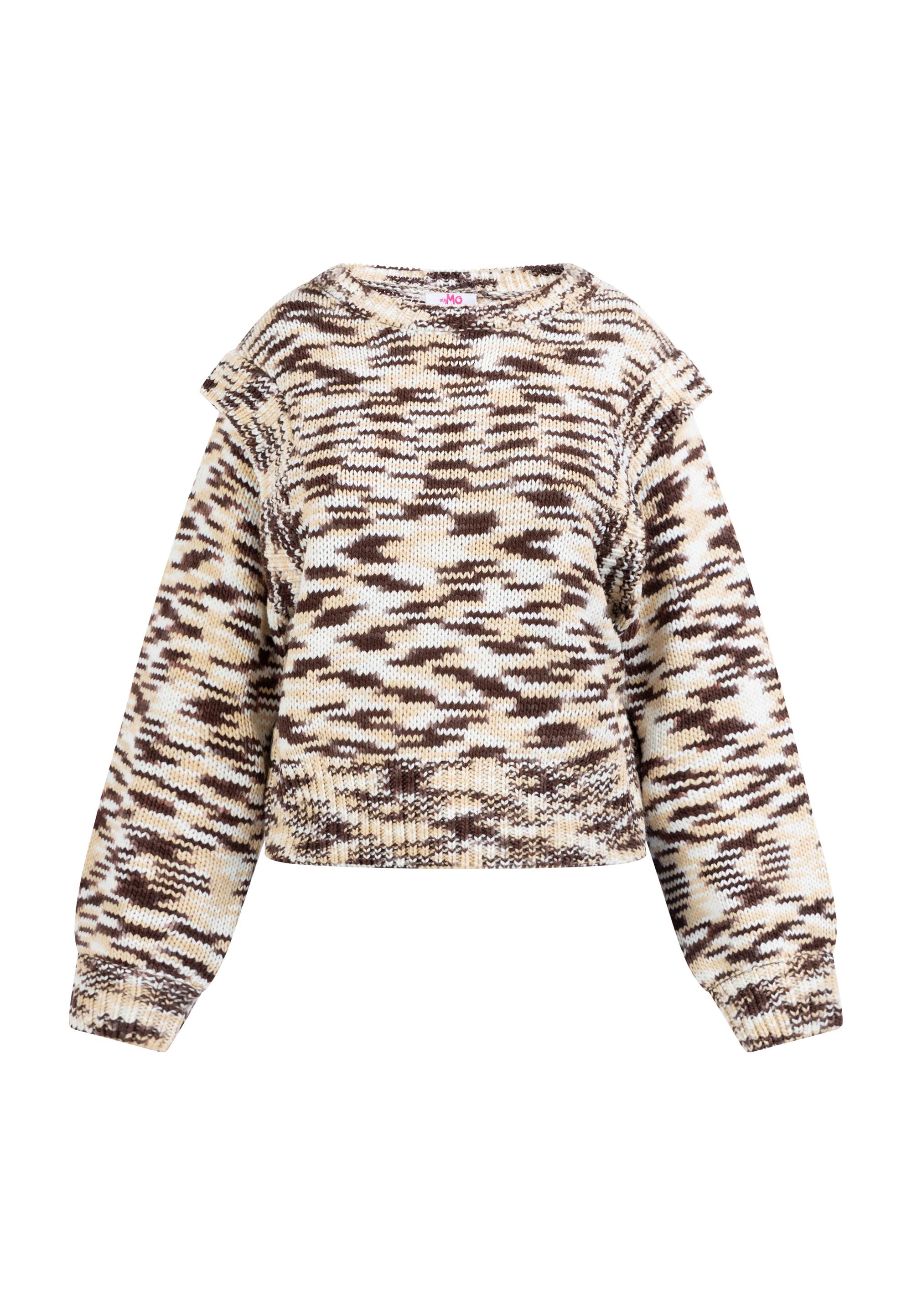 MYMO Pullover Braun Mehrfarbig » günstig online kaufen | Outletcity