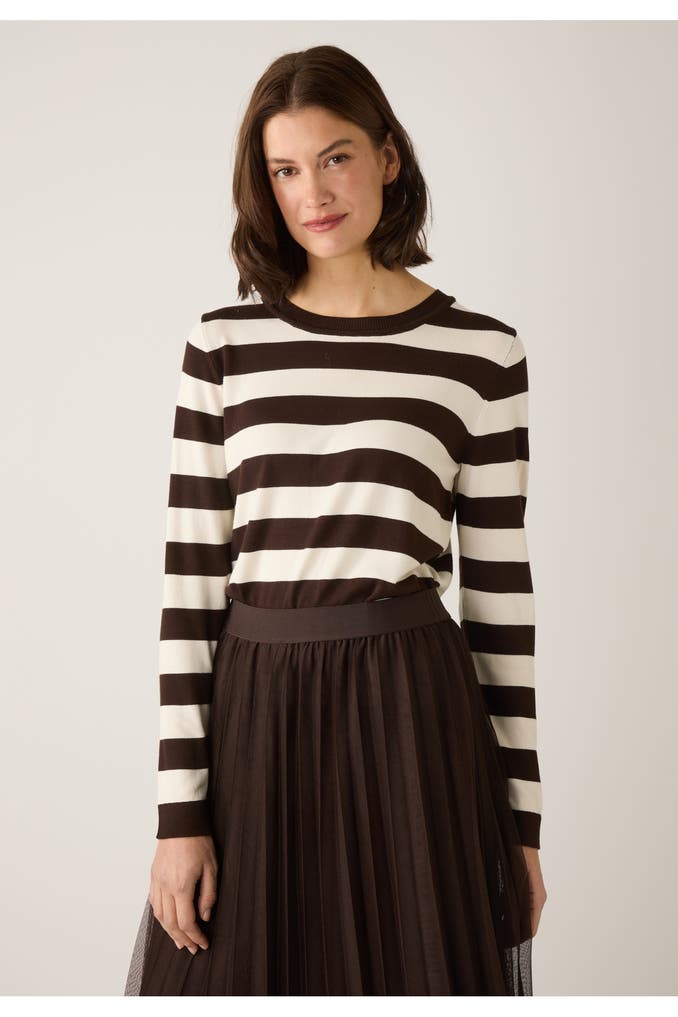 MORE & MORE Pullover braun/ecru » günstig online kaufen | Outletcity