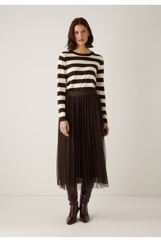 MORE & MORE Pullover braun/ecru » günstig online kaufen | Outletcity