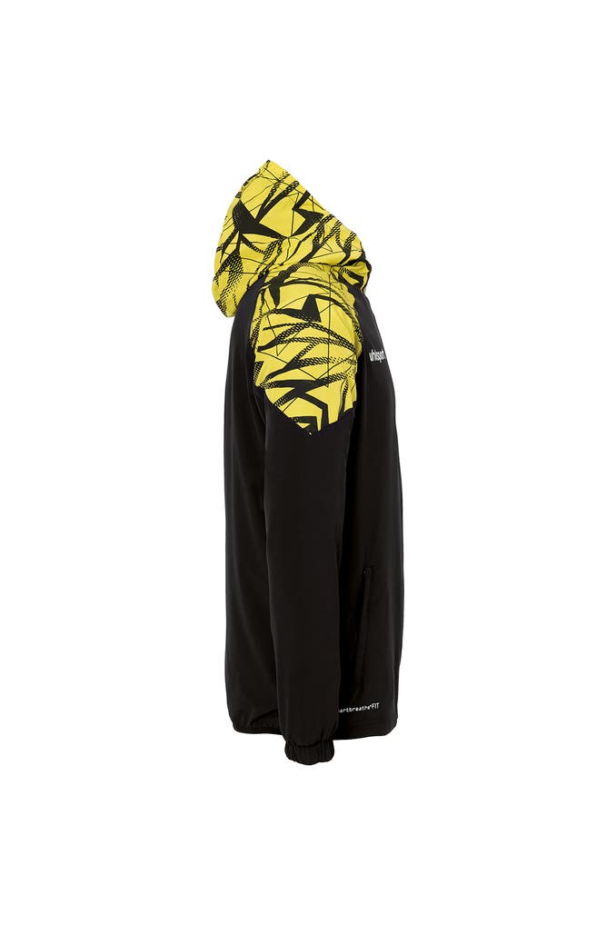 UHLSPORT Sweatjacke GOAL 25 EVO WOVEN HOOD JACKET Kids schwarz ...