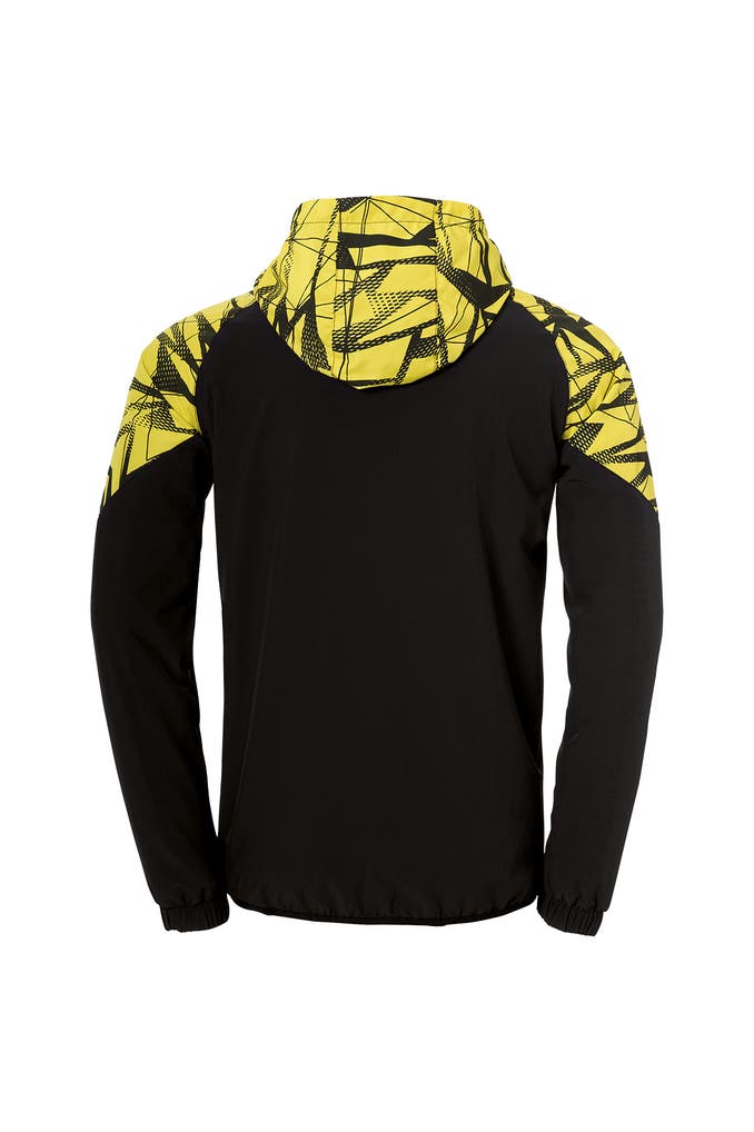 UHLSPORT Sweatjacke GOAL 25 EVO WOVEN HOOD JACKET Kids schwarz ...