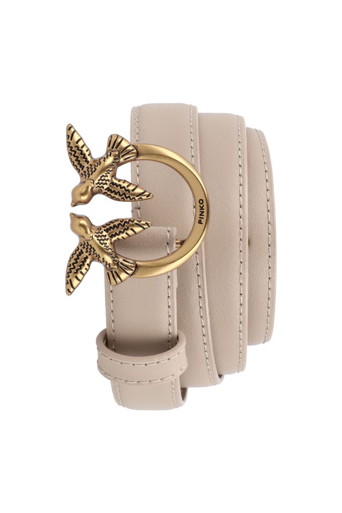 PINKO Gürtel beige-grigio fumo-antique gold » günstig online kaufen ...