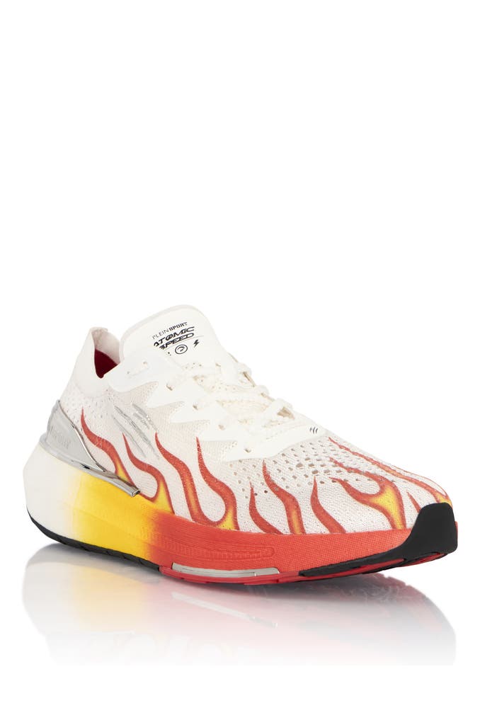PLEIN SPORT Sportschuhe FLAME 0113 | white/red » günstig online kaufen