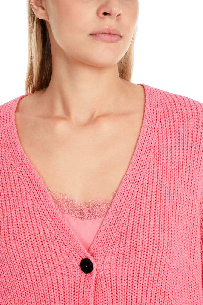 MARC CAIN Strickjacke bright candy pink » günstig online kaufen
