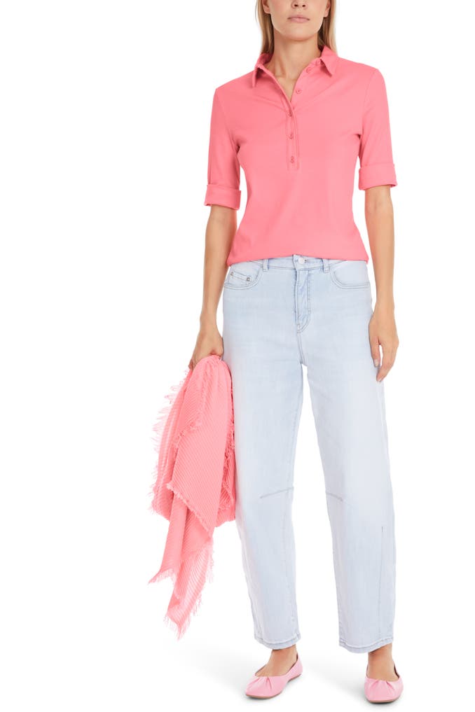 MARC CAIN Polo-Shirt bright candy pink » günstig online kaufen