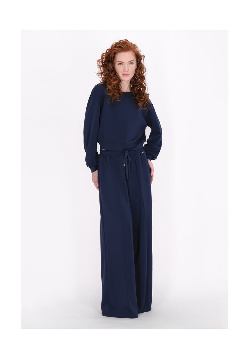 DREIMASTER Joggpant navy Wide/ Loose Fit » günstig online kaufen
