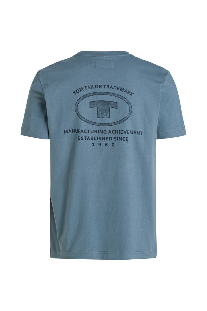 TOM TAILOR T-Shirt taubenblau » günstig online kaufen | Outletcity