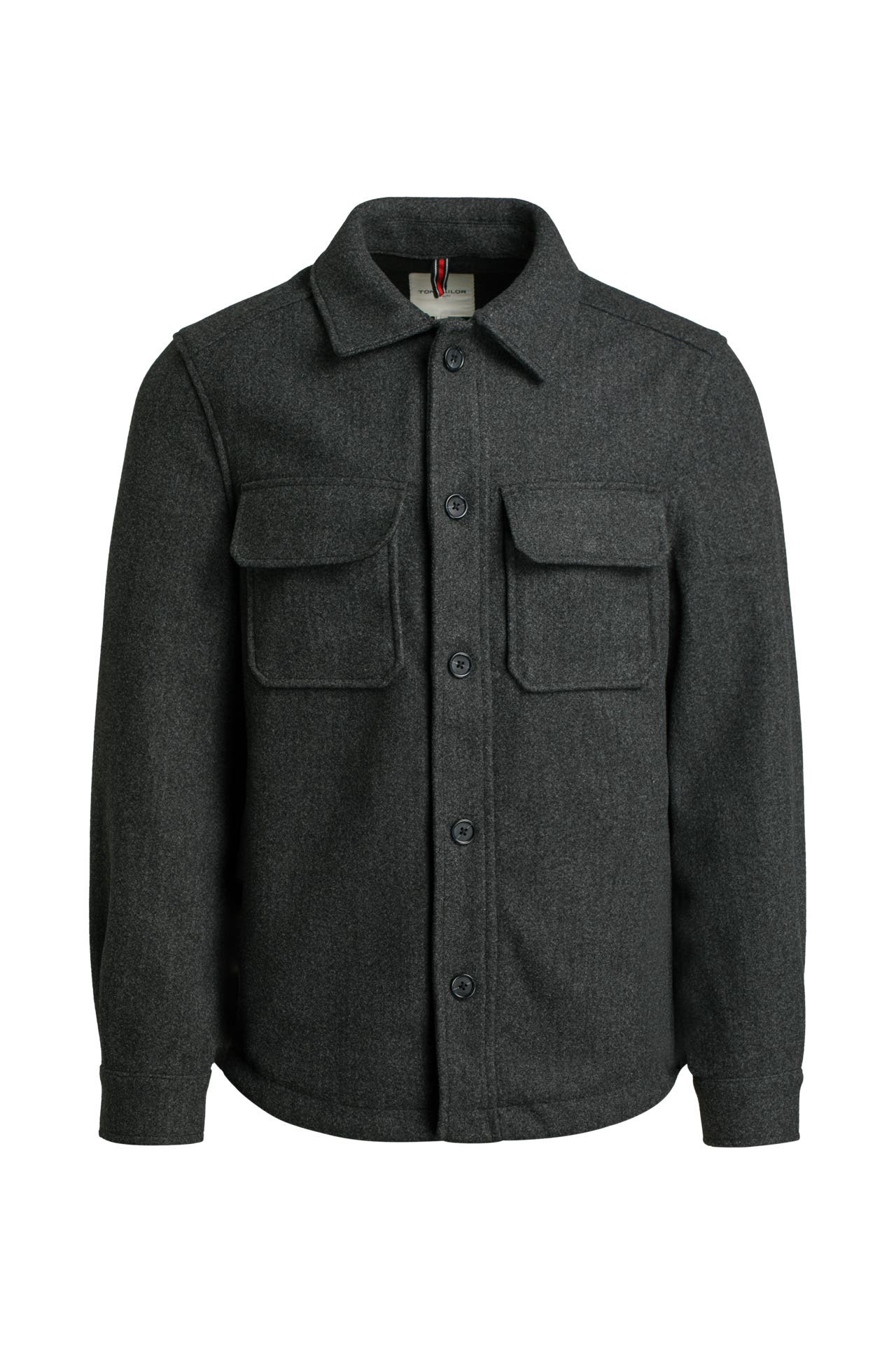 TOM TAILOR Overshirt dunkelgrau » günstig online kaufen | Outletcity