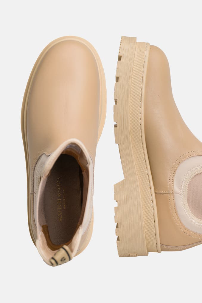 SCOTCH & SODA Chelsea-Boots 'Aubri' beige » günstig online kaufen
