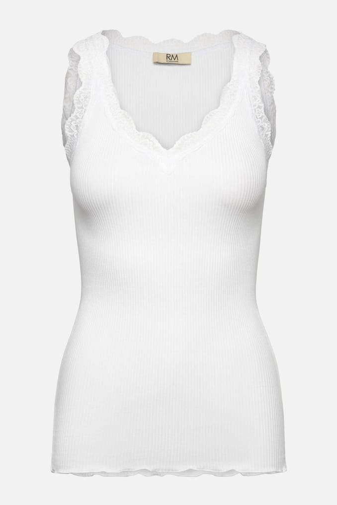 RM BY ROSEMUNDE Spitzentop 'Balta' weiß » günstig online kaufen