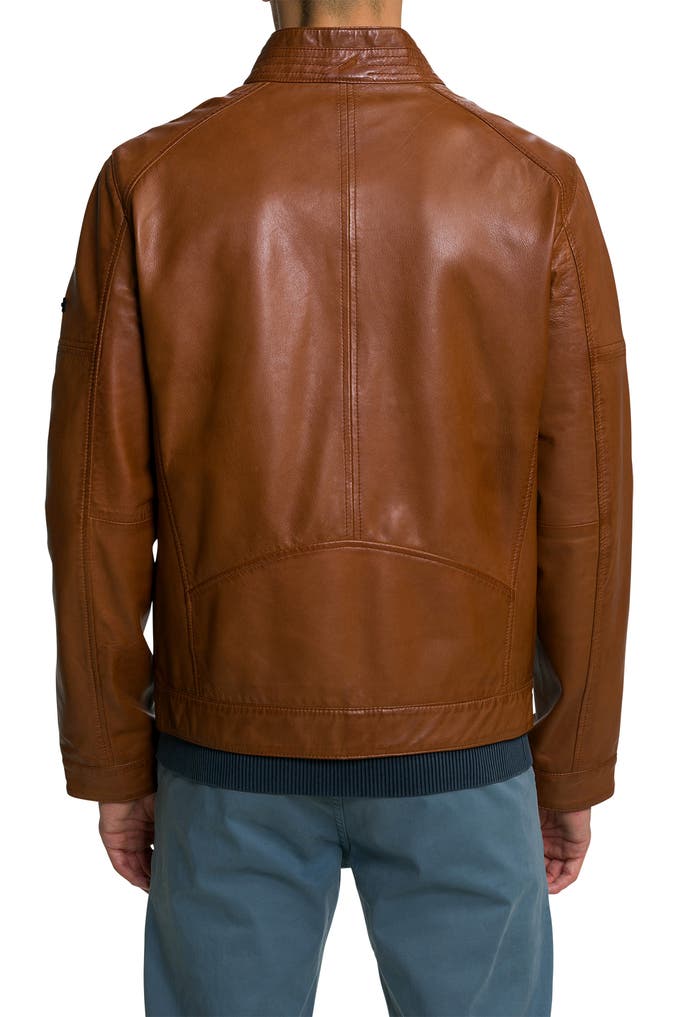 Hechter Paris Lederjacke Braun Günstig Online Kaufen Outletcity