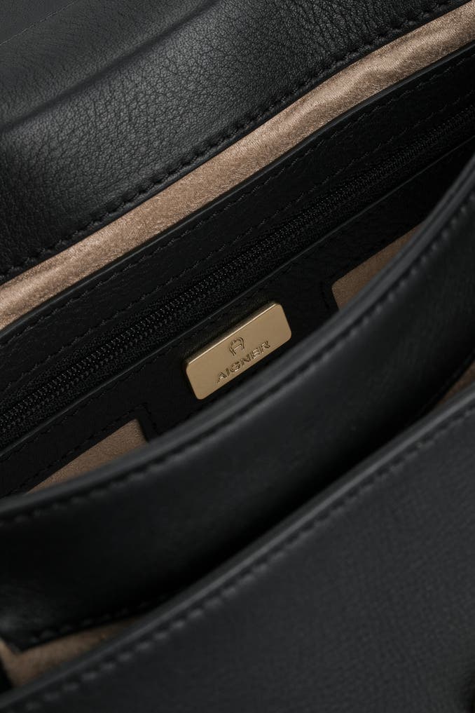AIGNER Schultertasche 'Eva' schwarz » günstig online kaufen