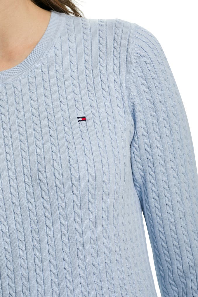 TOMMY HILFIGER Strickpullover 'Erca' hellblau » günstig online kaufen | Outletcity