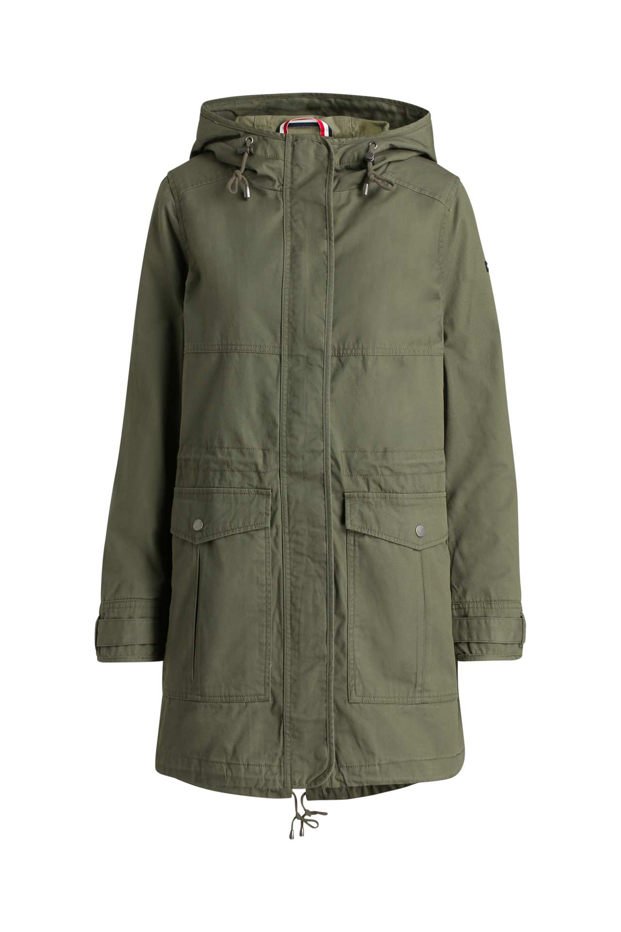 TOMMY JEANS Parka oliv gunstig online kaufen Outletcity