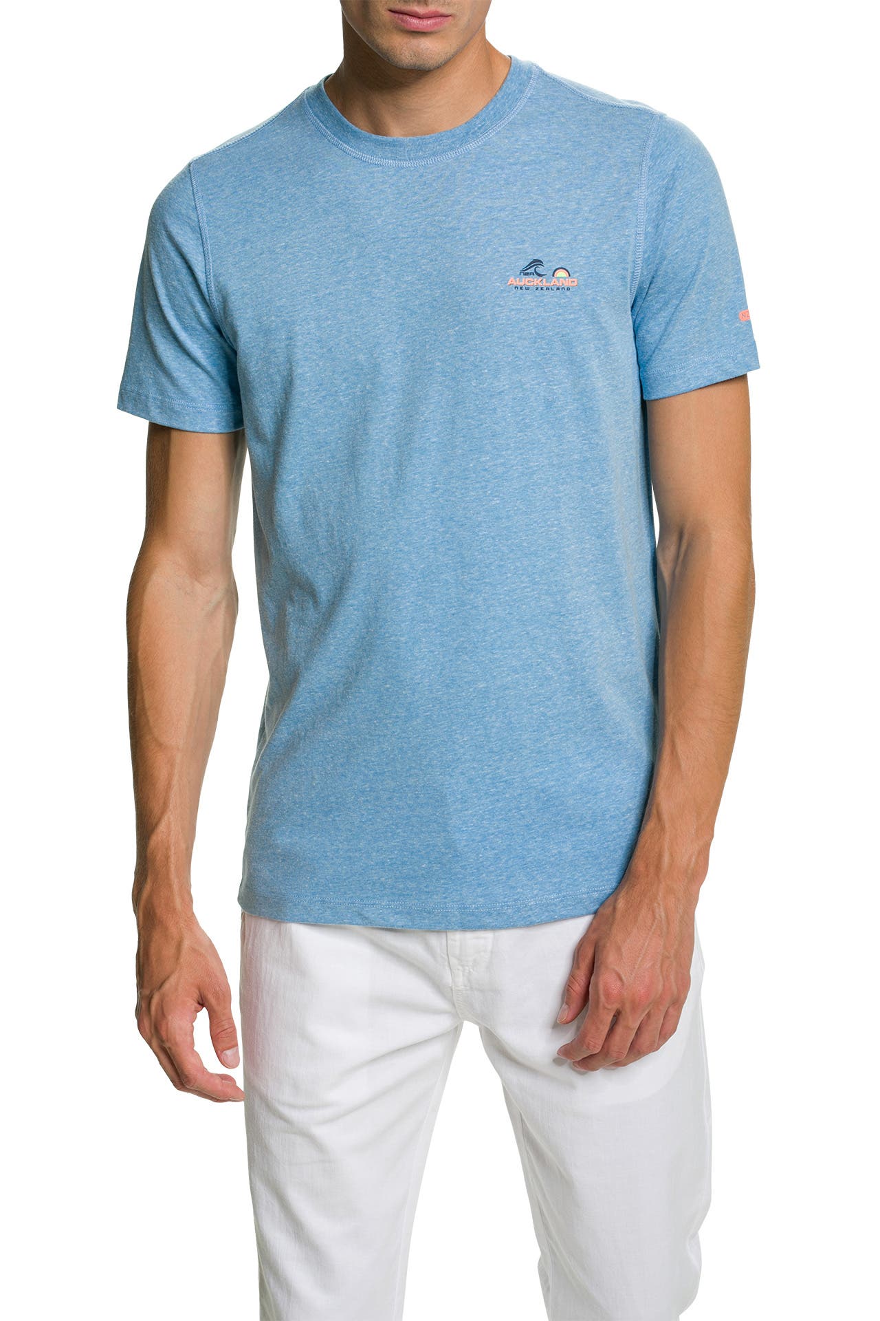 NEW ZEALAND AUCKLAND T-Shirt 'Te Whekau' hellblau meliert » günstig ...