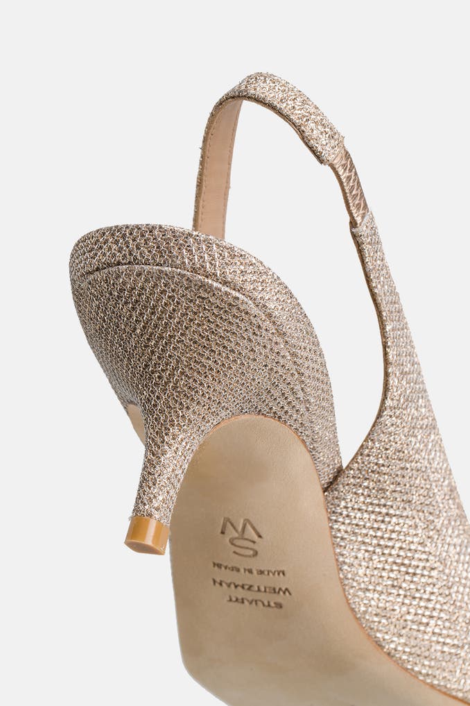 STUART WEITZMAN Sling-Pumps 'Eva' silber » günstig online kaufen ...