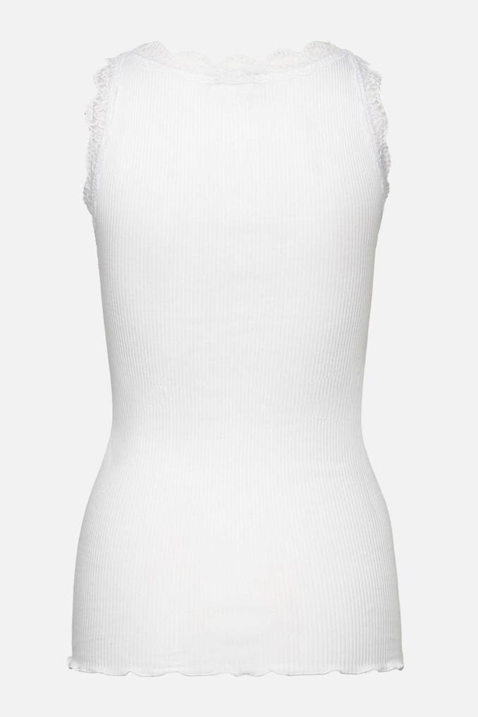 RM BY ROSEMUNDE Spitzentop 'Balta' weiß » günstig online kaufen
