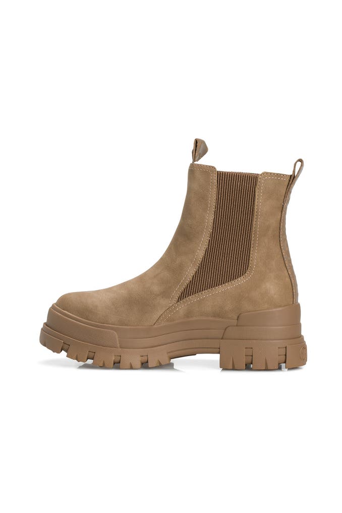 BUFFALO Chelsea-Boots 'Aspha' hellbraun » günstig online kaufen ...