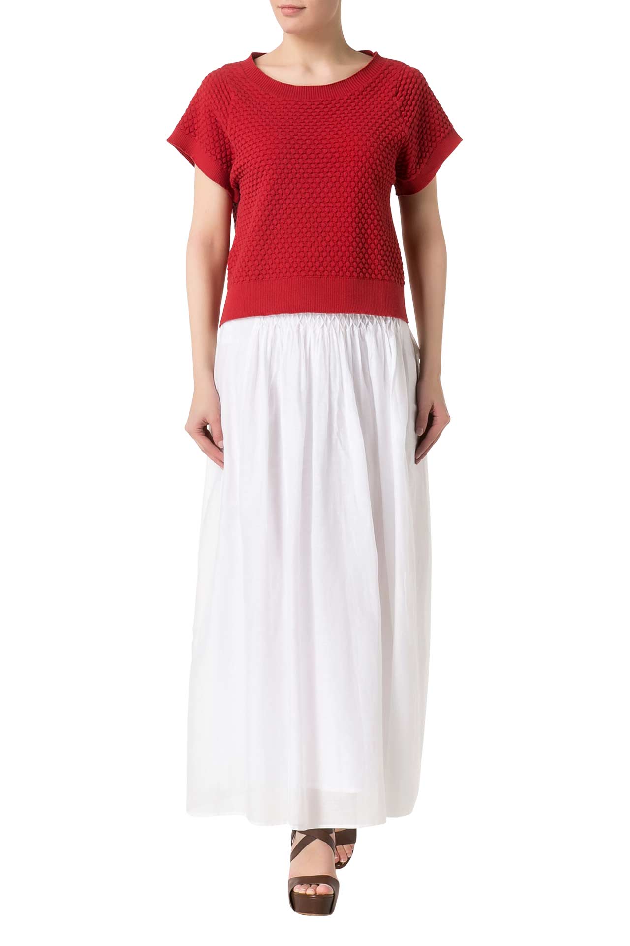 Strickshirt rot - STEFANEL » günstig online kaufen | OUTLETCITY.COM