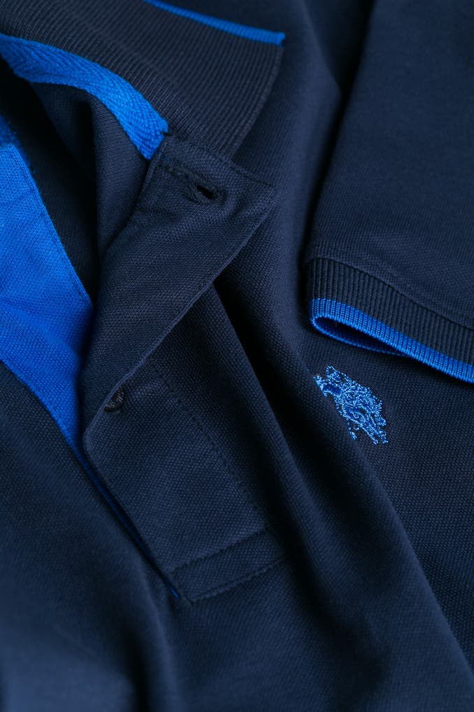 U.S. POLO ASSN. Polo-Shirt navy » günstig online kaufen | Outletcity