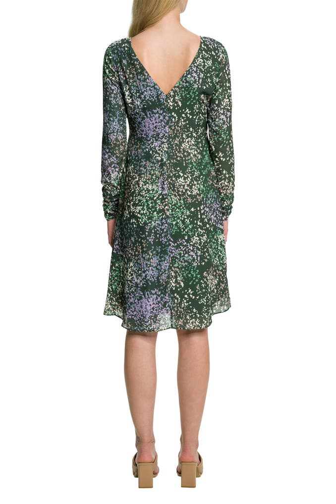 KLEO Kleid gemustert grün » günstig online kaufen | Outletcity