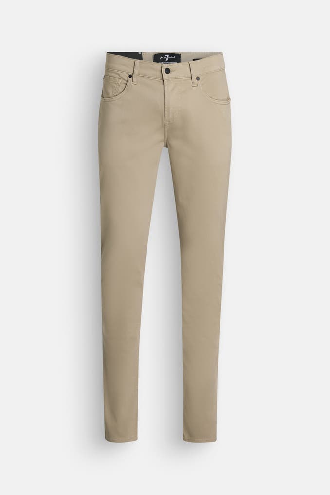 7 FOR ALL MANKIND Stoffhose beige slim tapered » günstig online kaufen