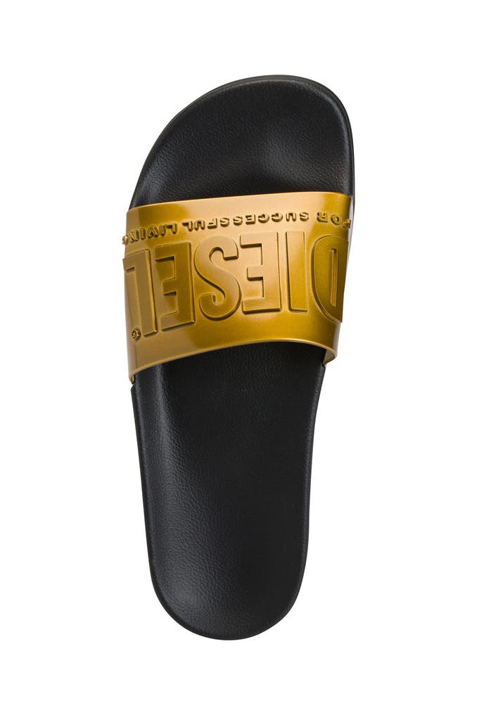 DIESEL Slides 'Mayemi' gold » günstig online kaufen | Outletcity