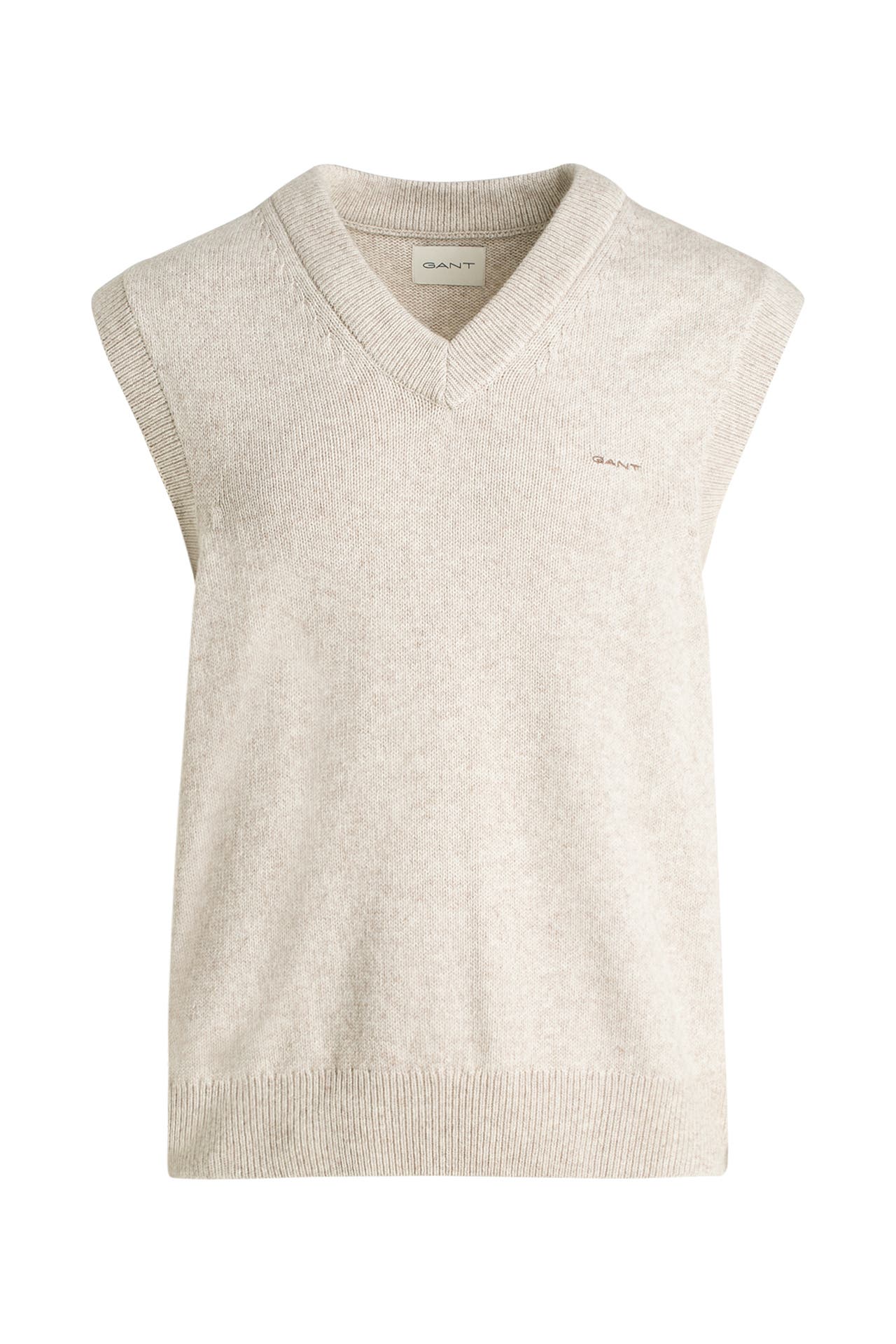 GANT Wollmix-Pullunder sand » günstig online kaufen