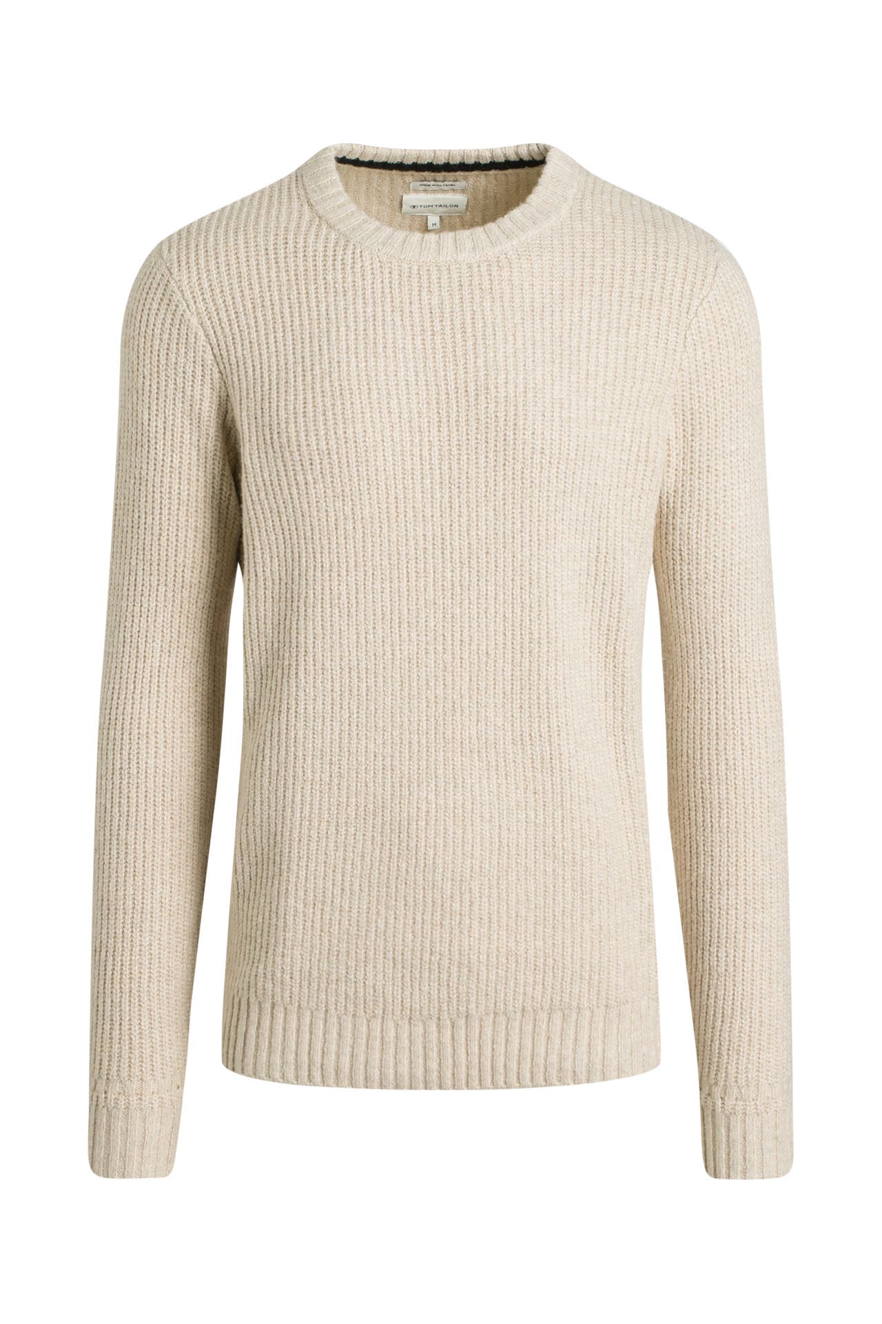TOM TAILOR Strickpullover beige » günstig online kaufen | Outletcity